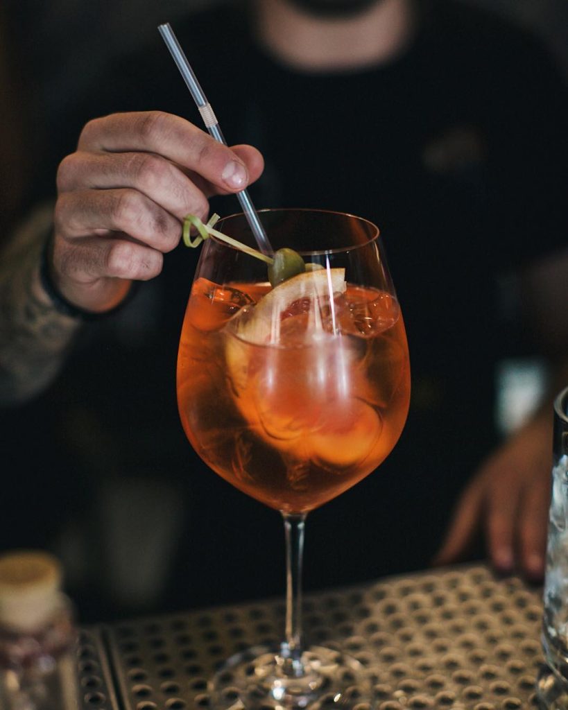 Aperol Flower Spritz - PostEat